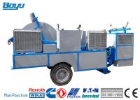 China Cummins Engine Hydraulic Puller Tensioner TY2x45TP Overhead Line Stringing Equipment 2x45kN for sale
