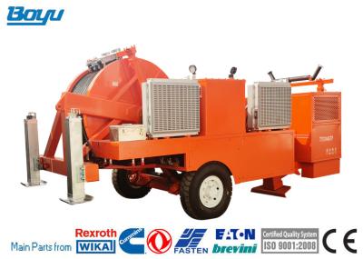 China Hydraulic Cable Stringing Puller Tensioner 140kN Overhead Line Equipment 6800kg for sale
