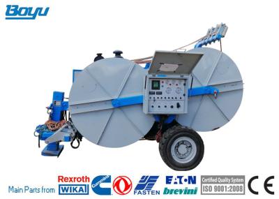 China Diesel 77kw 103hp Hydraulic Tensioner 2x50kN Continuous Tension for Conductor Stringing for sale