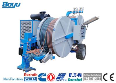 China TY2x70 Hydraulic Tensioner 77kw 103hp Cummins Diesel Tension Stringing Equipment 2x70kN for sale
