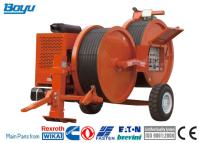 China TY1x80 Diesel Hydraulic Tensioner 105hp Max Tension 80kN Stringing Equipment for sale