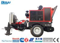 China 100kN 158hp Hydraulic Cable Puller Overhead Line Stringing Equipment TY90 for sale