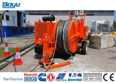 China Hydraulic Tensioner Overhead Line Stringing Equipment 2x40kN Continuous Pull for sale
