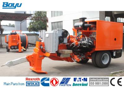 China TY220 Hydraulic Cable Puller 220kN for 4 Bundle Conductor Tension Stringing Cummins Engine for sale