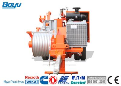 China Overhead Stringing Hydraulic Puller Machine 160kN Cummins Engine 4-Bundle Conductor for sale