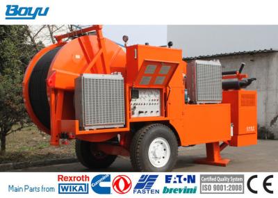 China TY2x70 Hydraulic Tensioner with 2x70kN Max Pull and 1700mm Bull-Wheel for Power Line Stringing for sale