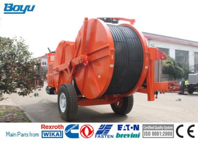 China TY2x90 Hydraulic Tensioner 2x90 KN Tension Stringing Equipment 1850mm Bull Wheel for sale
