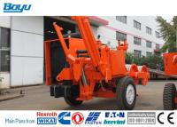 China TY220 Power Line Stringing Equipment 190kN Hydraulic Puller with 750mm Bull-wheel and 10 Grooves for sale