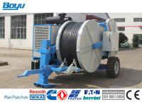 China TY2×40 Hydraulic Cable Tensioner with Cummins Engine | 2×40kN Continuous Pull | 1300/1500mm Bull-wheel for sale