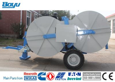 China TY2x40 Hydraulic Cable Tensioner 2x45kN Capacity with 77kW Diesel Engine and Water Cooling System for sale
