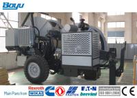 China Tension Stringing Equipment TY2x50 Hydraulic Tensioner Cummins Engine Max Intermittent Pull 2x55kN for sale