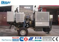 China TY1x40 Hydraulic Tensioner Machine 50kN for Overhead Line Diesel Engine 77kw for sale