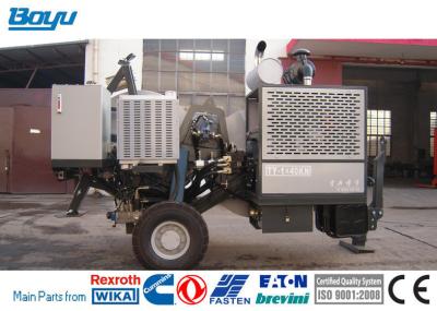 China TY1x40 Hydraulic Tensioner Machine 50kN for Overhead Line Diesel Engine 77kw for sale