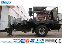 China TY220 Hydraulic Cable Puller 239kW Diesel Engine 10-Groove 220kN Capacity for Power Line Construction for sale