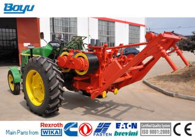 China TYZ800 Tractor Puller for Transmission Line Conductor Stringing - 80KN Pulling Force, 18mm Steel Wire Rope Capacity for sale