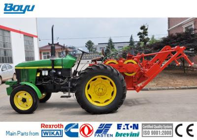 China TYZ800 Conductor Stringing Tractor Puller with 80KN Tractive Force and 8-Groove Configuration for Power Line Construction for sale