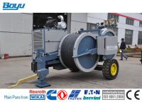 China Tension Stringing Equipment 2x40kN Tensioner for Overhead Line Diesel 77kw 103hp for sale
