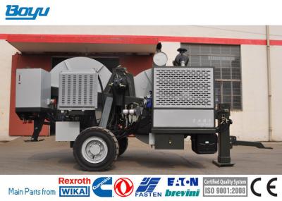 China TY2x50 Hydraulic Tensioner for Transmission Line Cummins Engine 2x50kN 1300mm Bullwheel for sale