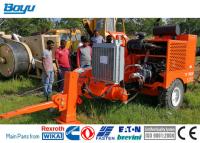 China TY90 Diesel 118kW Hydraulic Puller - 100kN Max Pull, 5km/h Speed for Conductor Stringing Equipment for sale