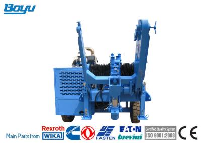 China Power Line 77kw 103hp Diesel 40kN Hydraulic Cable Puller Machine for sale