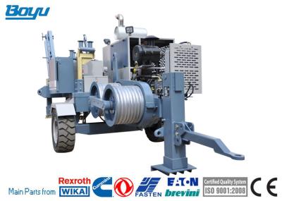 China 60kN Hydraulic Puller Machine for Transmission Line Stringing with Cummins Engine 77kW for sale