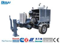 China Transmission Line Stringing Equipment Water Cooling Diesel Engine 173hp Hydraulic Cable Puller for sale