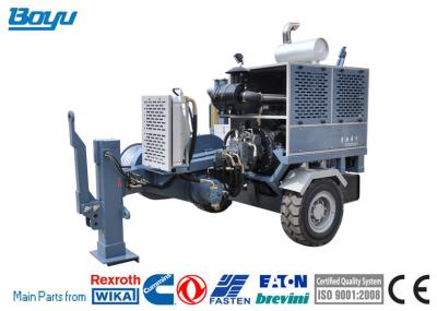 China Transmission Line Stringing Equipment Water Cooling Diesel Engine 173hp Hydraulic Cable Puller for sale