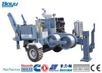China TY120 Hydraulic Puller 120kN Max Intermittent Pull Transmission Line Stringing Equipment with 600mm Bull-wheel for sale