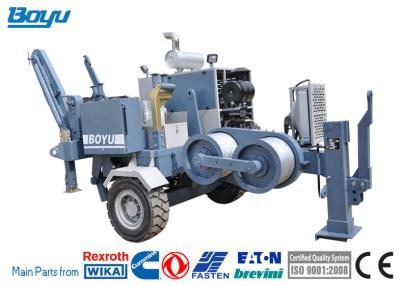 China TY120 Hydraulic Puller 120kN Max Intermittent Pull Transmission Line Stringing Equipment with 600mm Bull-wheel for sale