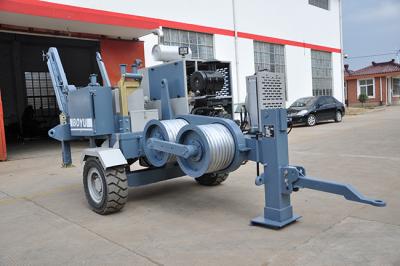 China 150kN Transmission Line Stringing Equipment Hydraulic Puller 1400 R/Min for sale