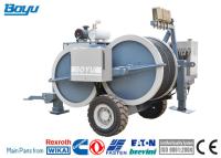 China 77kw 2x35kN Hydraulic Tension Machine for Overhead Line Stringing 1300mm Bullwheel for sale