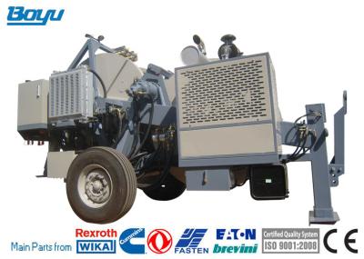 China Cummins Engine Overhead Line Tension Stringing Machine 2x60kN 9000kg for sale