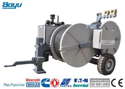 China 103hp Cummins Engine Hydraulic Cable Tensioner 2x35kN Transmission Line Stringing Equipment for sale