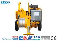 China 8 Groove Hydraulic Pulling Machine for Power Line Stringing - 100kN Max Pull, 118kW Cummins Engine for sale