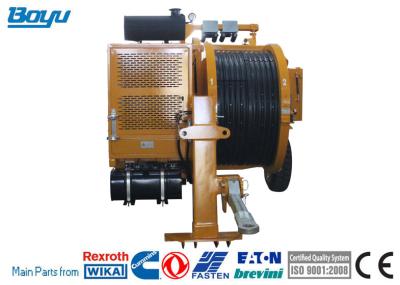 China 2x40kN Cable Puller Tensioner Overhead Line Stringing Equipment 1300mm Bullwheel for sale