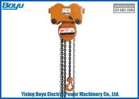 China Combined Manual Chain Hoist Transmission Line Stringing Tools Maximum Rated Load 24.5t for sale