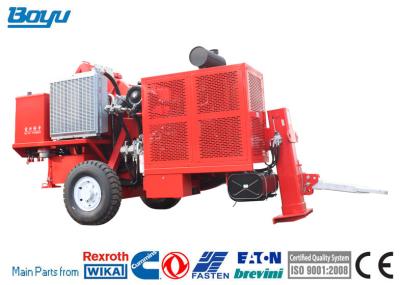 China 118kW 158hp Diesel Engine Hydraulic Cable Tensioner for One or Two Bundled Conductors 90kN for sale