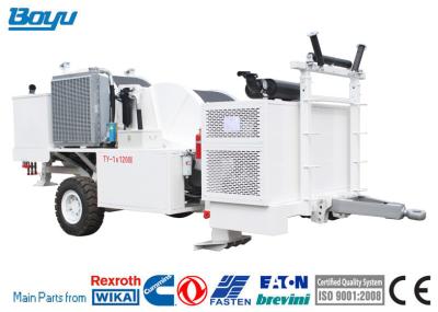 China Single Axle 130KN Tension Stringing Equipment Hydraulic Tensioner for sale