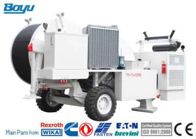 China Tension Stringing Equipment Cummins Engine Hydraulic Tension Machine For Overhead Line for sale