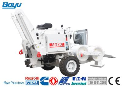 China 9 Groove Transmission Line Equipment 600mm Pulling Wheel Hydraulic Puller for sale