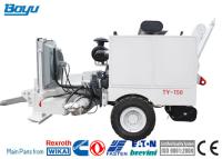 China 120kN Overhead Line Stringing Equipment Puller Machine Forced Cooling 150kN Max Pulling Force for sale