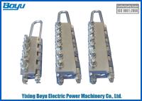 China Rated load 100kn Transmission Line Stringing Tools Bolt Type Anti-Twisting Steel Wire Rope Gripper for sale