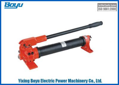 China Boyu 900cc Manual Hydraulic Pump 700bar Two Stage High Low Speed for Transmission Line Stringing Tools for sale