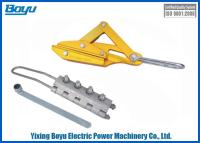 China Rated Load 25kn Transmission Line Stringing Tools Accessories Self Gripping Clamps For Optical Cable for sale