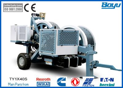 China 40kN 4T Hydraulic Tension Stringing Equipment with Single Conductor Cummins Engine for sale
