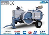 China 8 Tons 2 x 40kN Tension Stringing Equipment With Hydraulic Meter German for sale