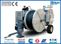 China 14Tons Cummins Engine Tension Stringing Equipment With OPGW / ADSS Conductor Main Motor German Rexroth for sale