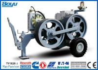 China TY1X20-2 20kN 2T Hydraulic Cable Stringing Equipment with 800mm Wheel and Rexroth Reducer for sale