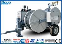 China 2x55kN Twin-Bundle Hydraulic Cable Tensioner - 720mm² Conductor Capacity, 110kN Max Tension, Cummins 77kW Engine for sale