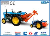 China 50kN Hydraulic Conductor Stringing Equipment with 325mm Wheel Diameter and 16mm Max Rope Capacity for sale